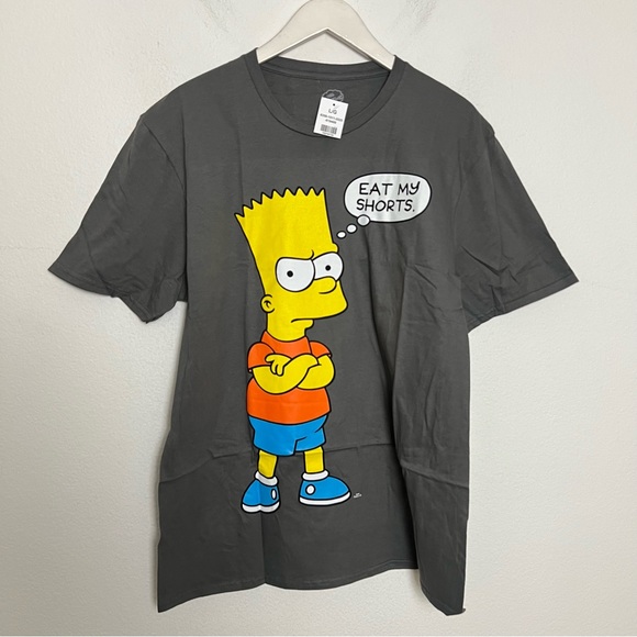 Simpsons | Shirts | New The Simpsons Mens Graphic Tee Bart Simpson Eat ...